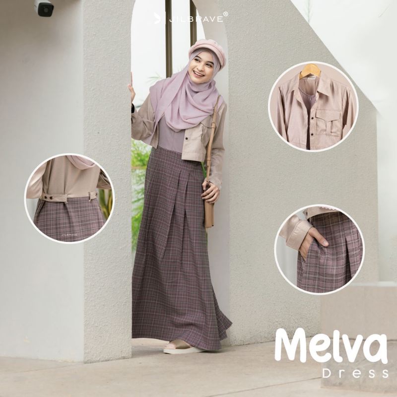 Wendy DRESS and MELVA DRESS - Original Jilbrave Official Shop | Faezia ...