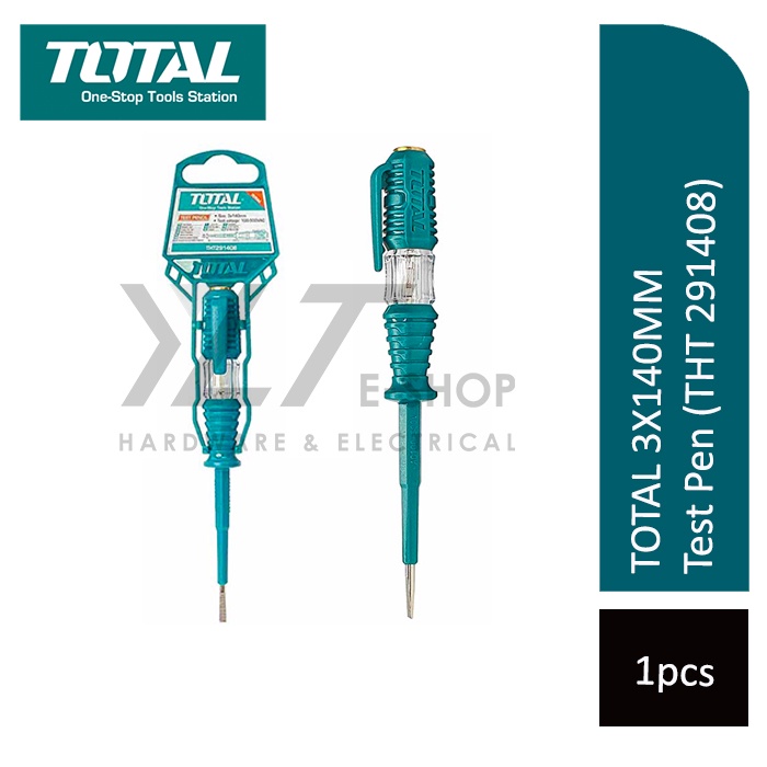 TOTAL Test Pen with Clip TOTAL 3X140MM Test Pen (THT 291408) | Shopee ...