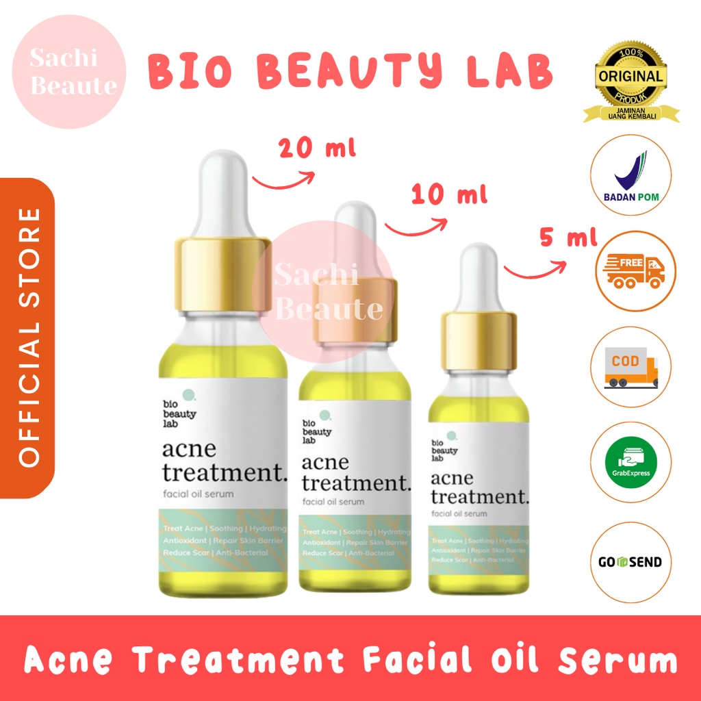 Bio Beauty Lab Acne Treatment Facial Oil 5ml 10ml 20ml | Shopee Malaysia