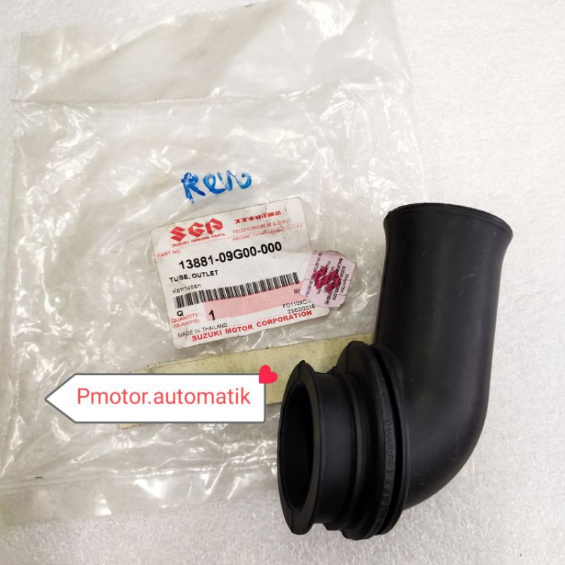Suzuki Smash 110 / Smash Revo / Smash V115 Air Filter Hose Rubber 100% ...