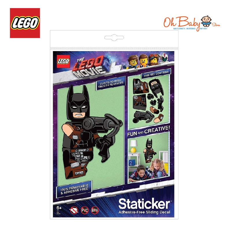 Lego Movie 2 IQ Staticker (Unikitty&Batman) | Shopee Malaysia