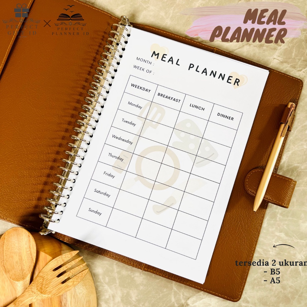 Meal Planner, Food Planner, Recipe Planner, Grocery Planner, Food ...