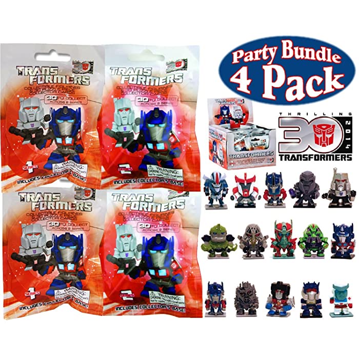 TRANSFORMERS 30TH ANNIVERSARY MINIFIGURES BLIND BOX FOIL PACK (TRF300 ...