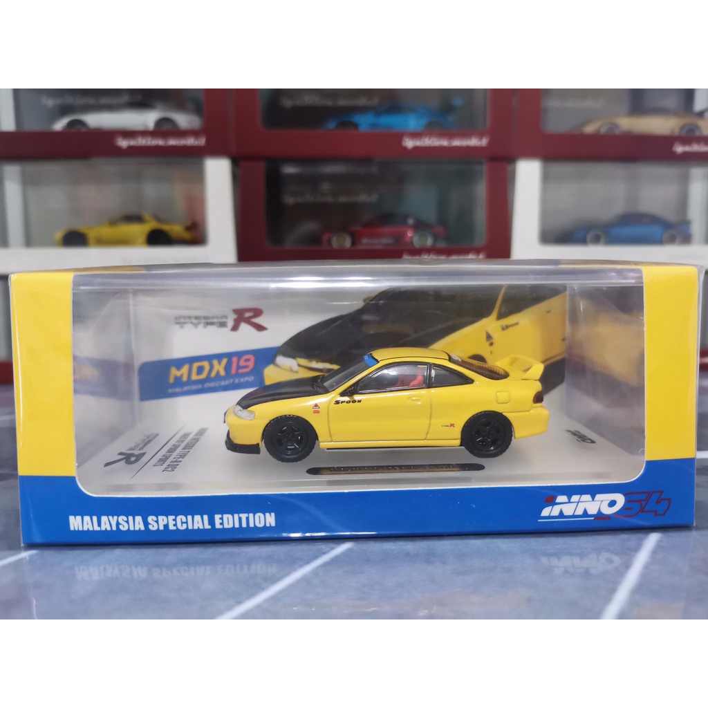INNO MODELS INNO64 1/64 HONDA CIVIC TYPE-R DC2 TUNED BY SPOON SPORT ...