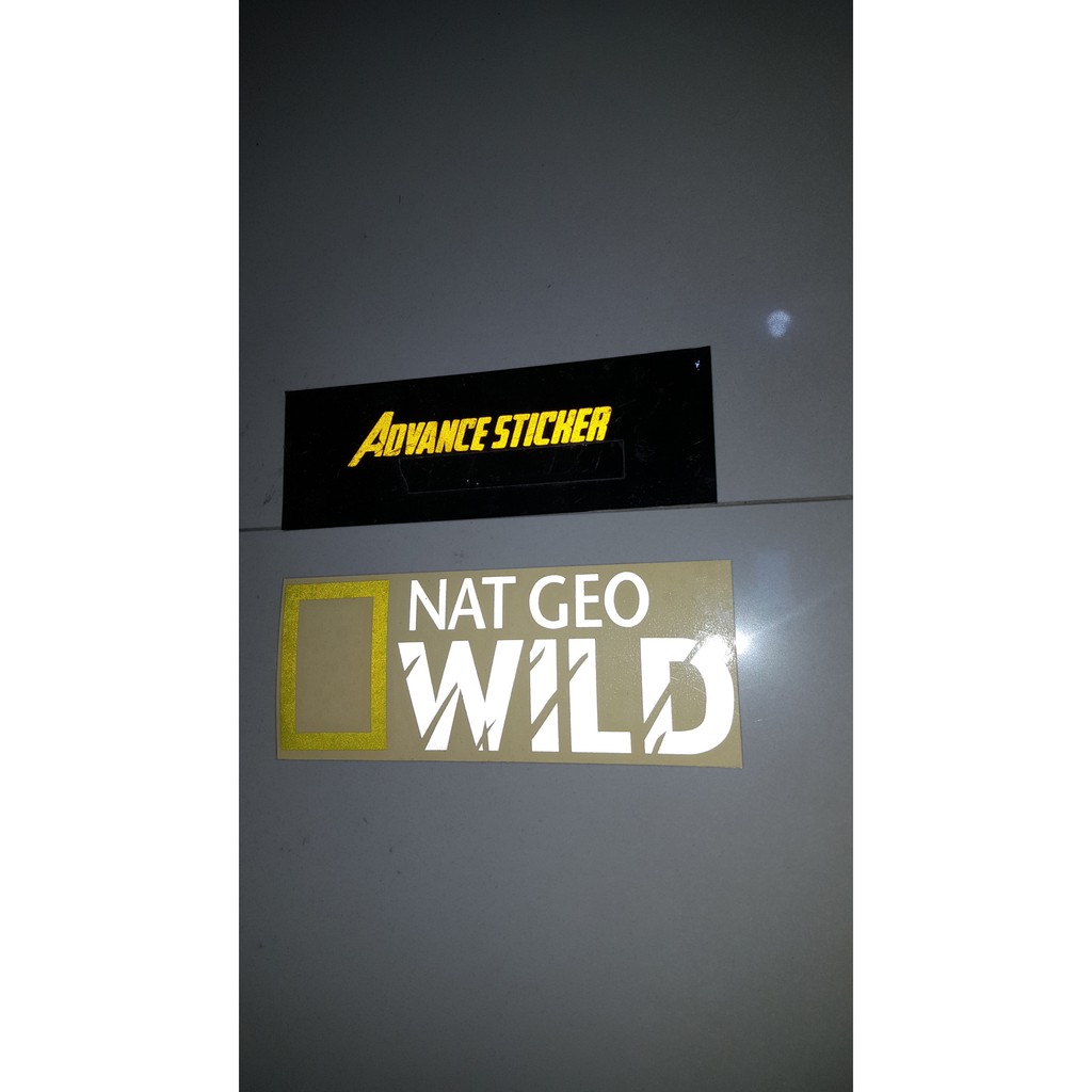 Nat geo wild logo Car Sticker | Shopee Malaysia