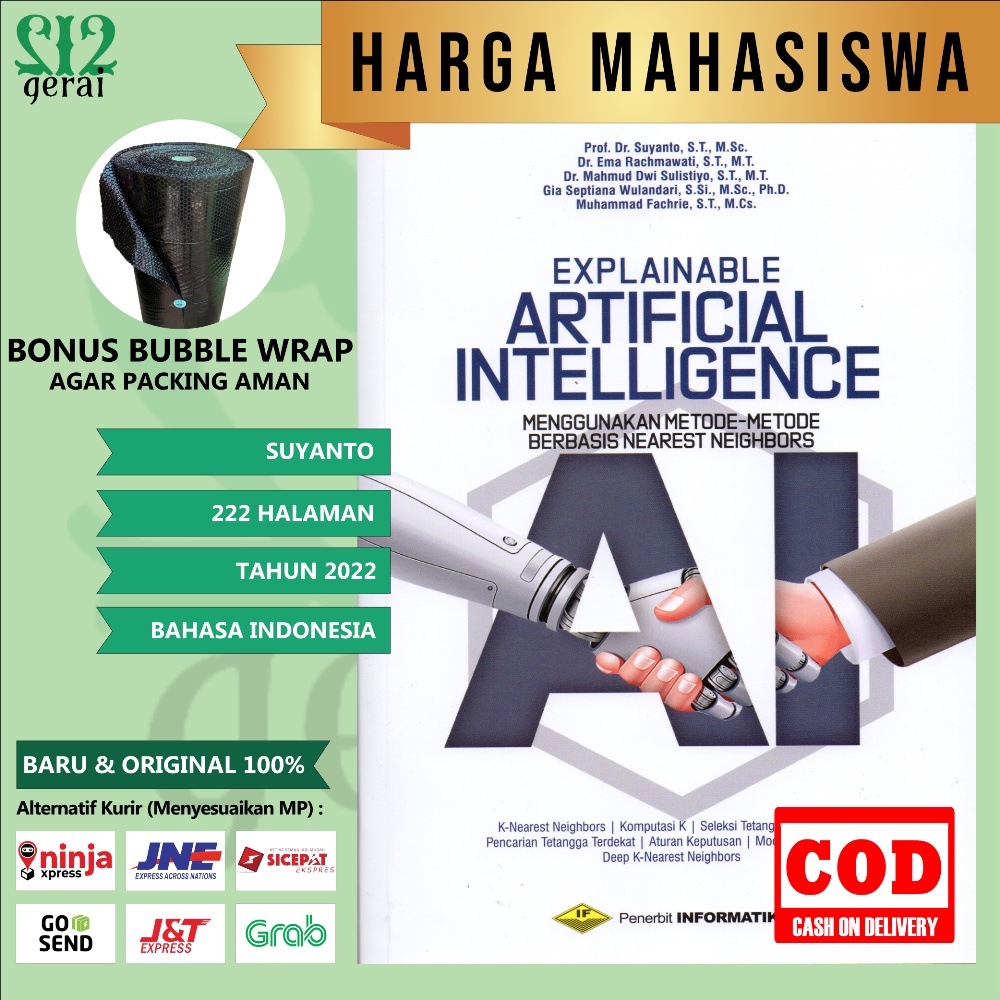 Explainable ARTIFICIAL INTELLIGENCE SUYANTO BOOK STUDENT PRICES ...