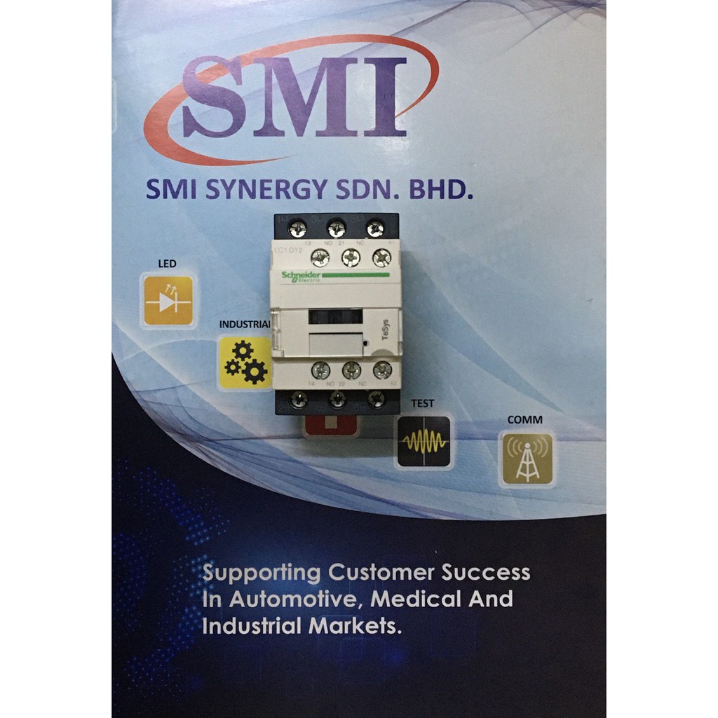 SCHNEIDER ELECTRIC NON-REVERSING CONTACTOR LC1D12M7 (LC1D12M7C ...