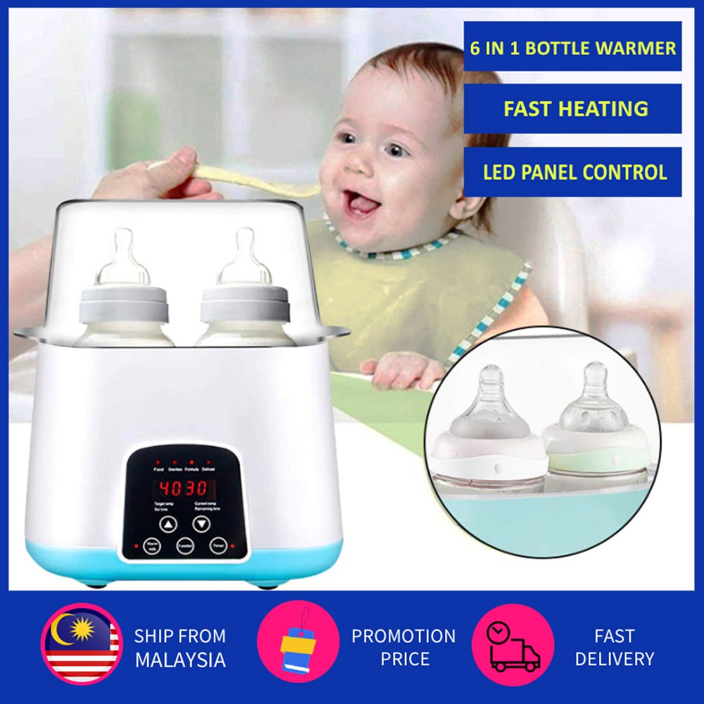 🔥Ready Stock🔥FODA 6 in1 Baby Bottle Warmers Automatic Intelligent ...