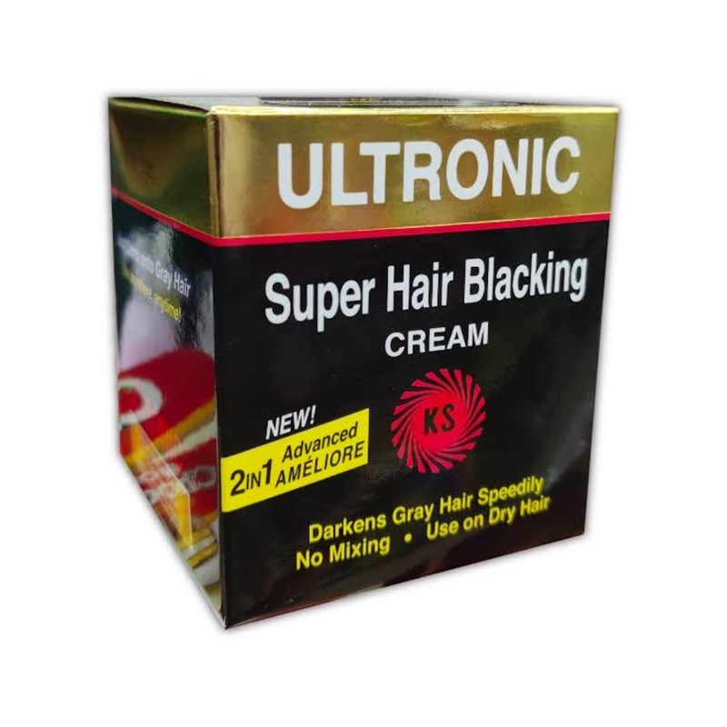 Ultronic Super Hair Blacking Cream 28g | Shopee Malaysia