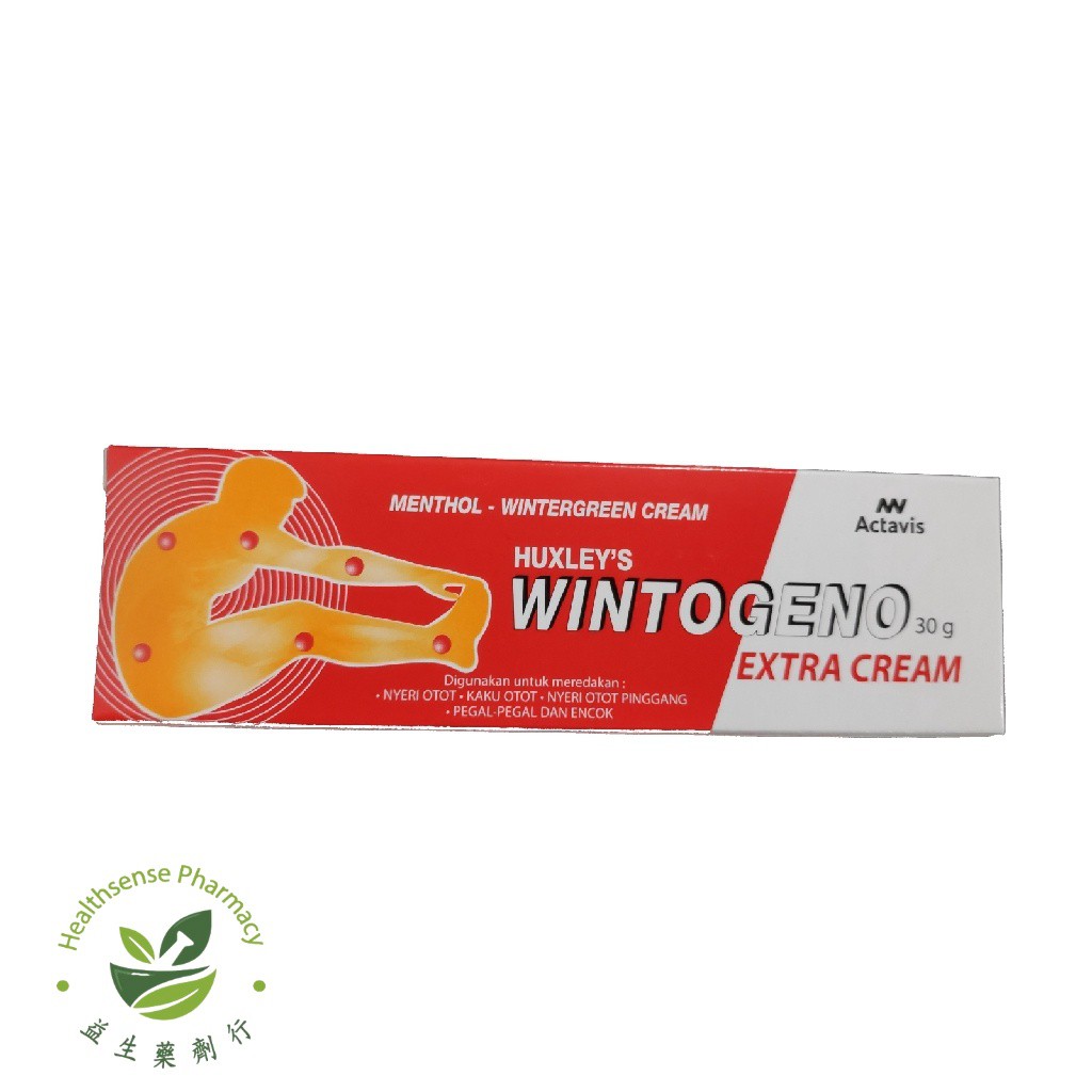 Huxley's Wintogeno Extra Cream 30g (Muscular Pain, Stiffness, Painful ...