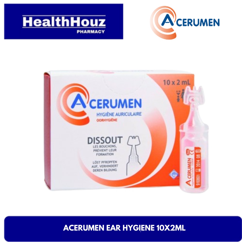 A-CERUMEN Ear Hygiene 2ml (10's/box) | Shopee Malaysia