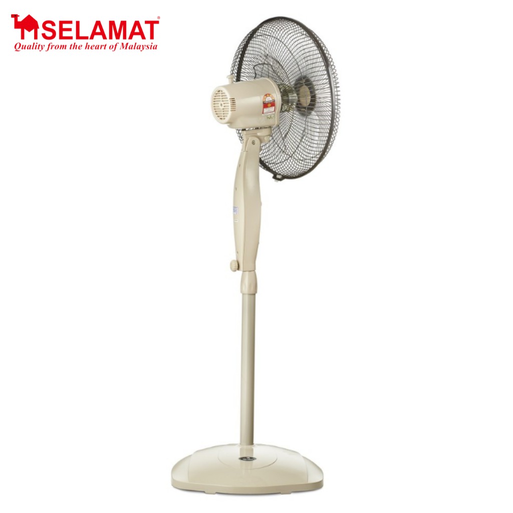 SELAMAT 16 inch Stand Fan (16") Kipas Berdiri SIRIM Premium Timer Tornado KIPAS 5 BILAH DUDUK ...