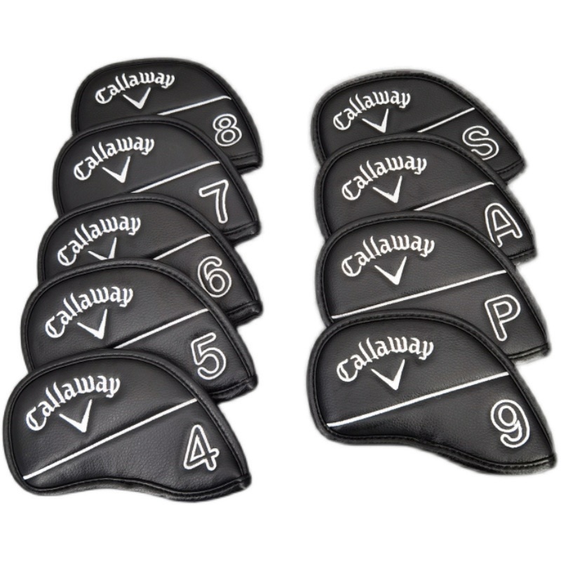 Premium Callaway Golf Iron Headcover (Black) PU Cover | Shopee Malaysia