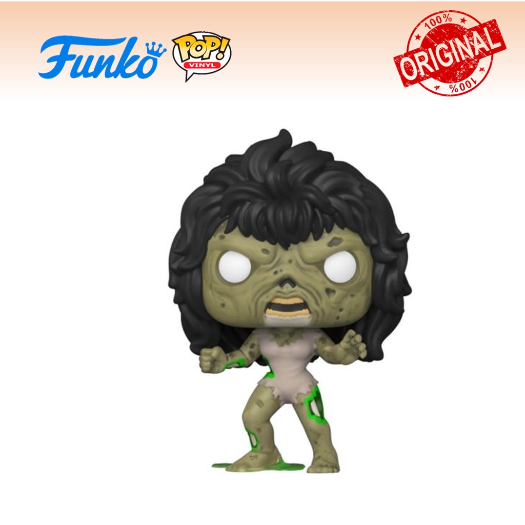 Funko Pop! Marvel: Marvel Zombies - She-Hulk (Exclusive) Limited ...