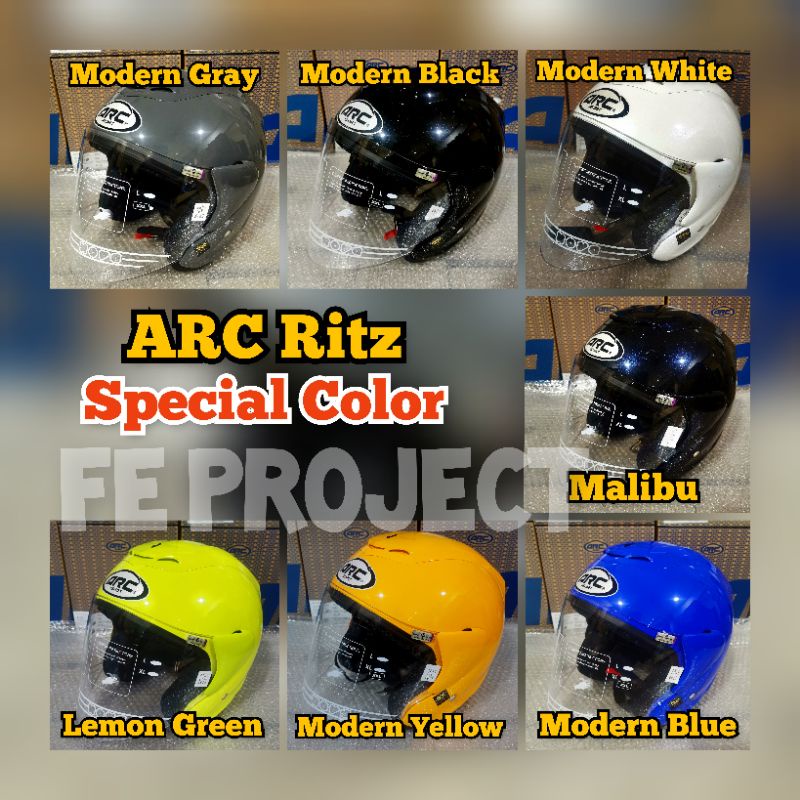 (100%Original) Helmet ARC Ritz MALIBU BLUE SPECIAL EDITION LIMITED ...