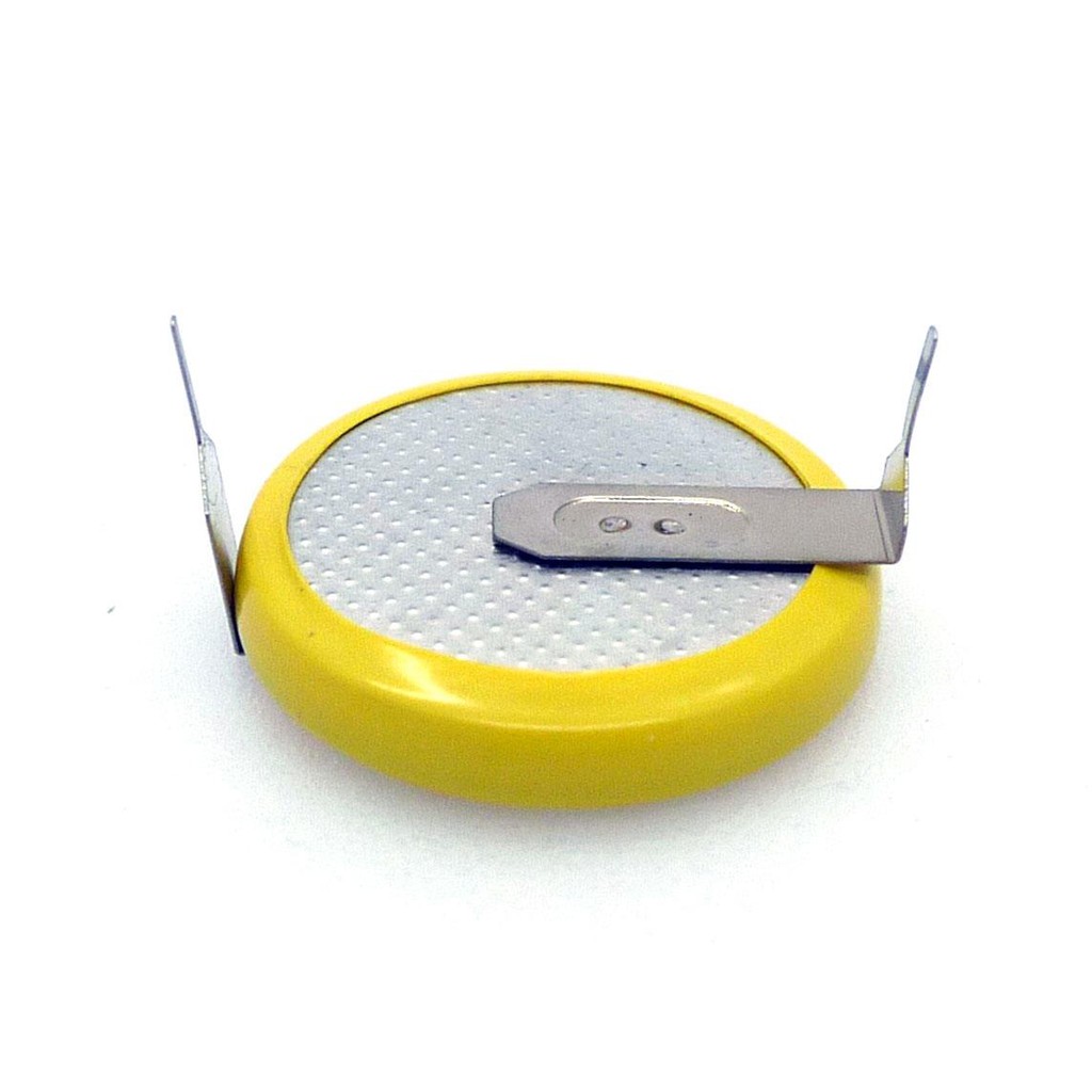 LIR2032 with Leg 3.6V Button Coin Cell Rechargeable Battery CR2032 ...