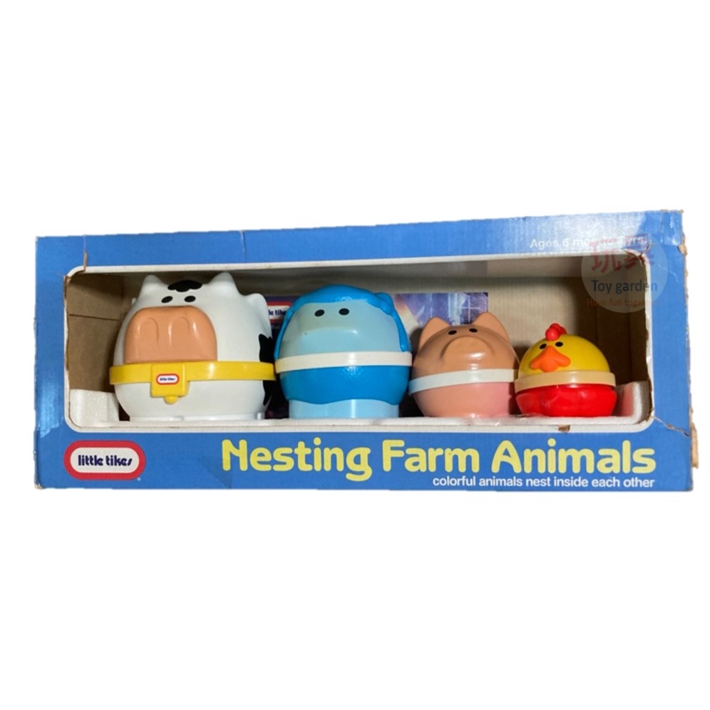 American Brand Toy Little Tikes _ Nesting Farm Animals Animal Doll ...