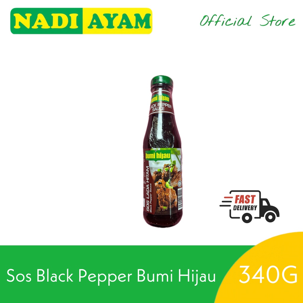 Sos Black Pepper Bumi Hijau (340G) | Shopee Malaysia