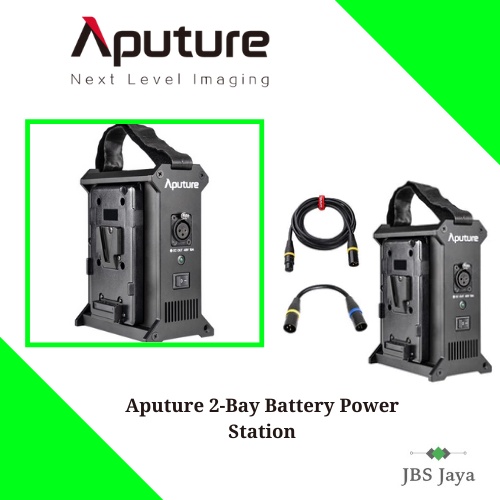 Aputure 2-Bay Battery Power Station | Shopee Malaysia