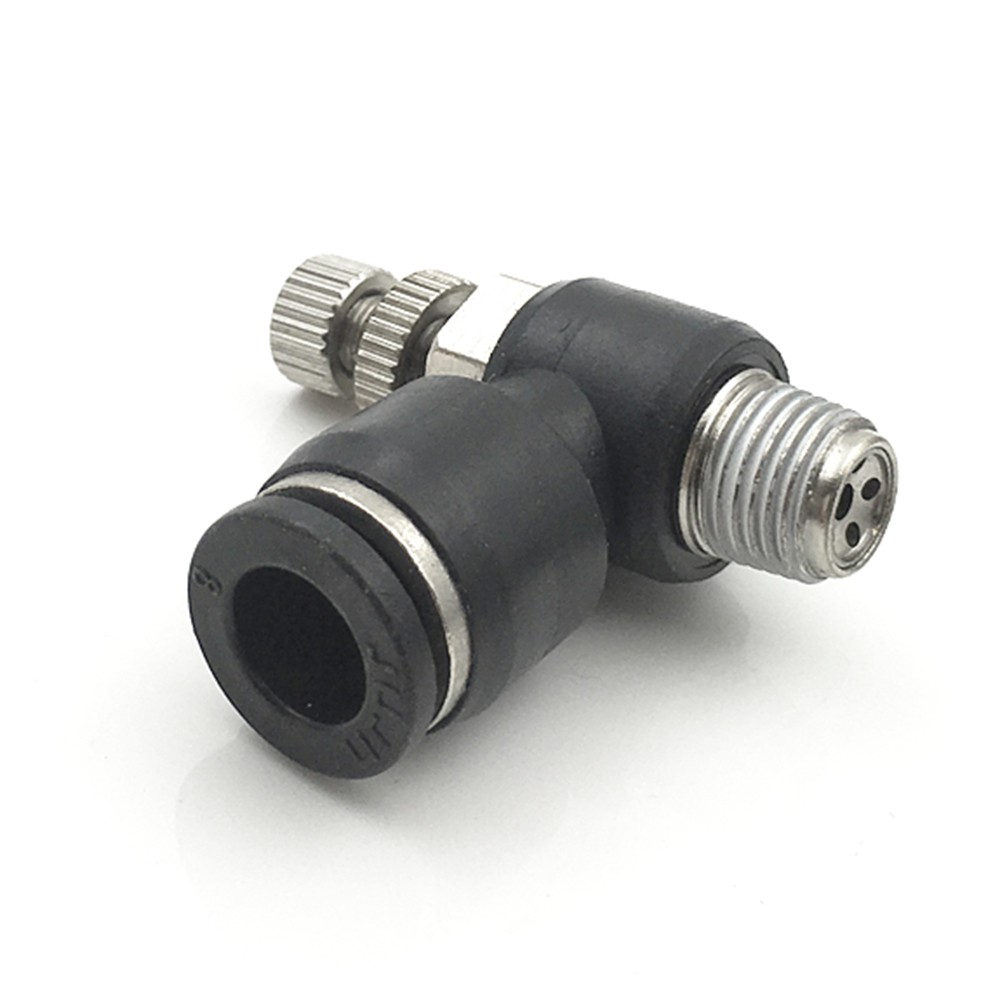 Pneumatic Speed Controller 6mm X 1/4" Male Thread JSC Series One Touch ...