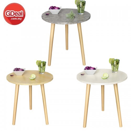 GDeal Small Coffee Table Mini Table Corner 40CM Sofa Side Table Small ...