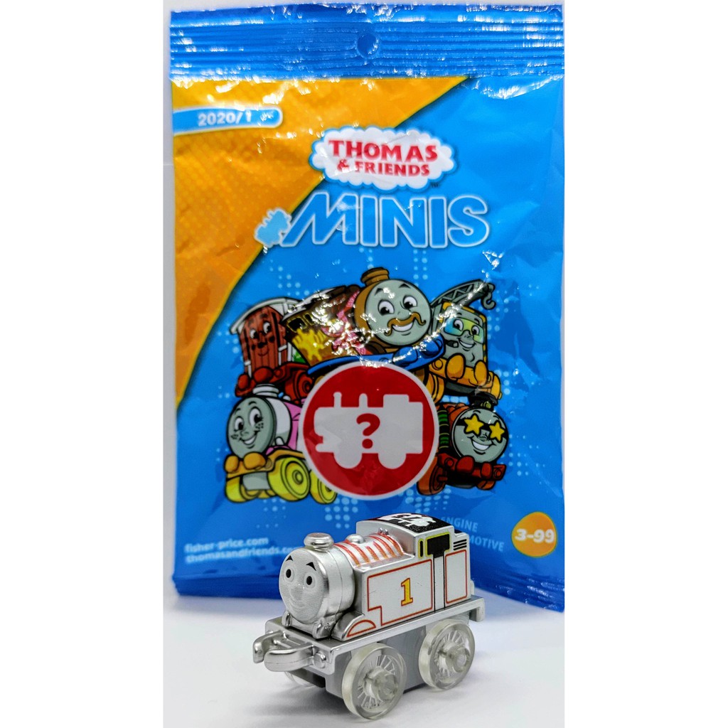 Thomas & Friends Minis 2020 Wave 1 #489 75th Anniversary Silver Thomas ...