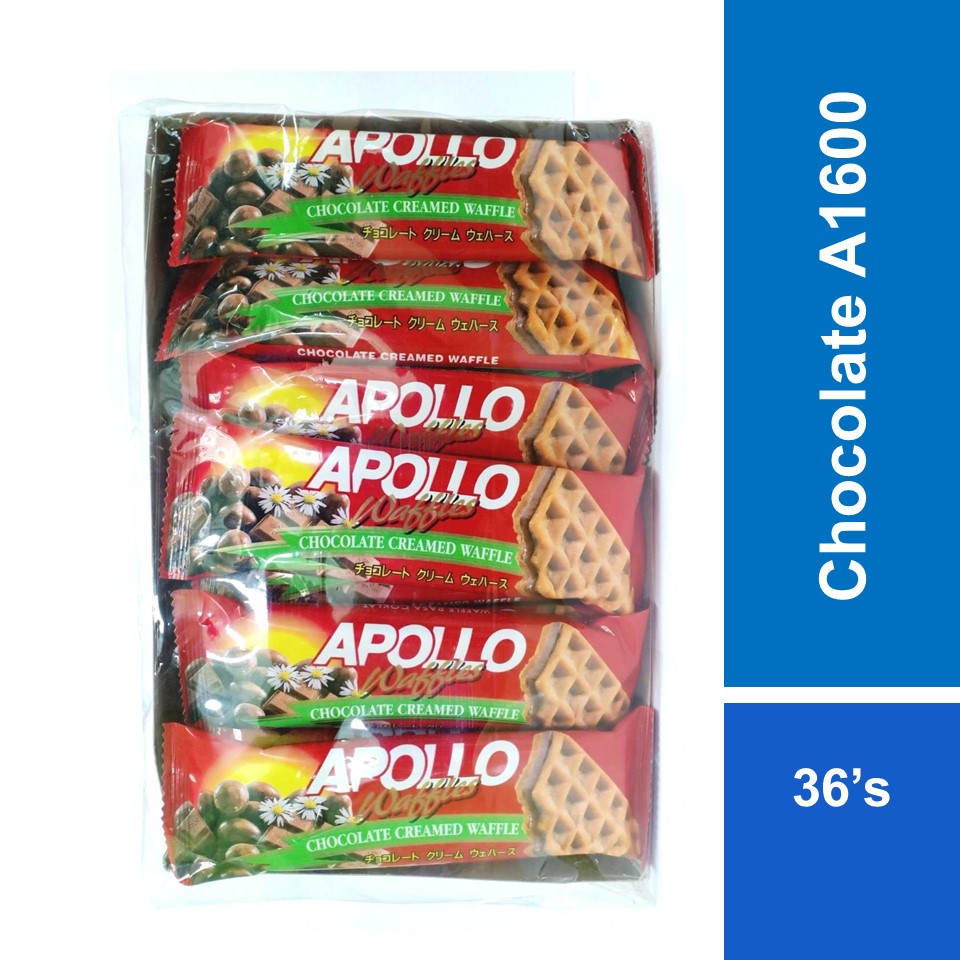 Apollo Choc Wafer A1600 36's | Shopee Malaysia
