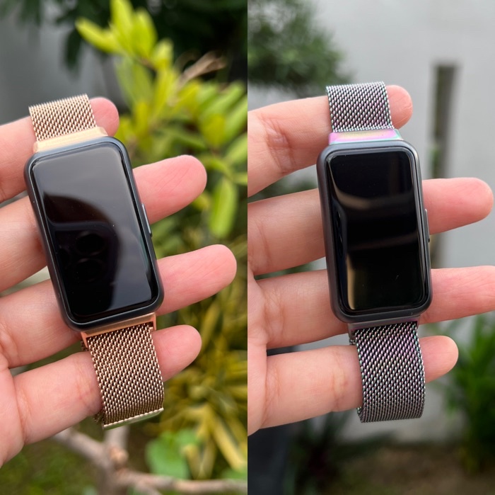 NEW-Huawei Band 7 Milan Magnetic Loop Strap / Smart Wristband / Metal ...