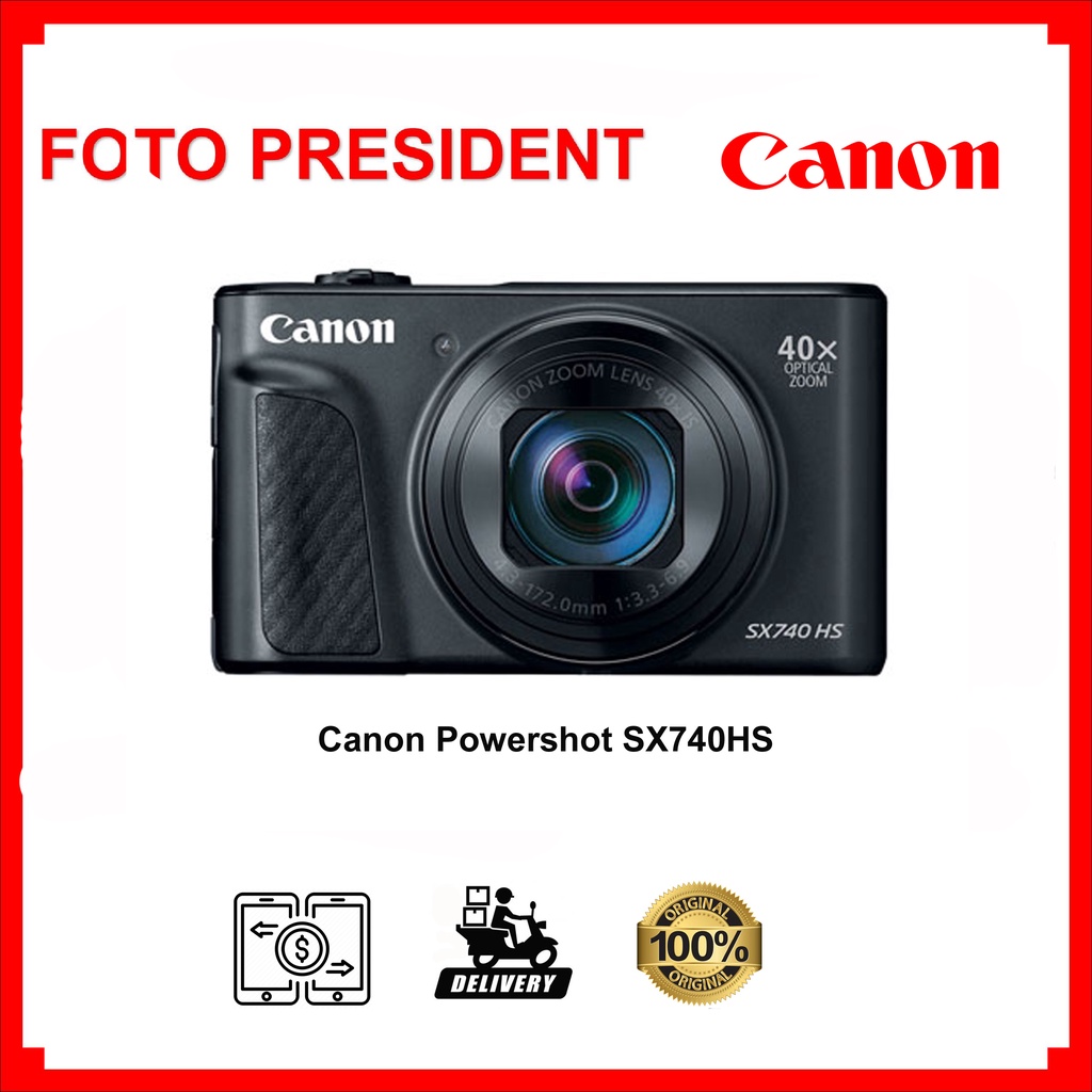 Canon Powershot SX740HS 40x Superzoom Digital Compact Camera | Shopee Malaysia