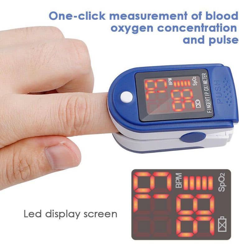 Fingertip Pulse Oximeter Digital Portable Denyutan Nadi | Shopee Malaysia