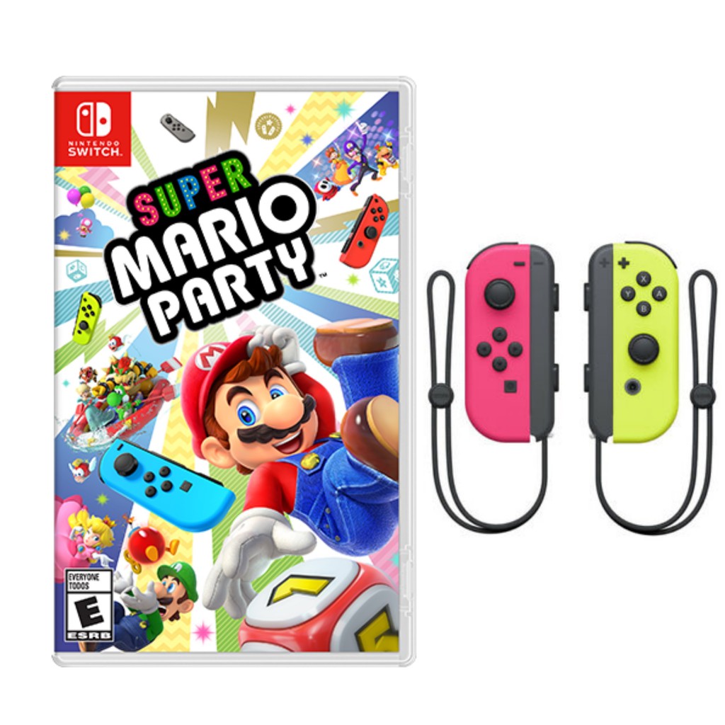 (Switch) Super Mario Party Joy-Con Bundle (AS/ENG/CHN) - NEW | Shopee ...