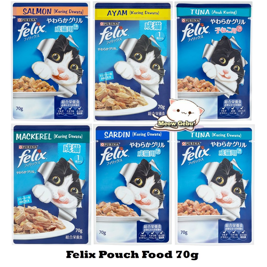 FELIX POUCH FOOD 70G | Shopee Malaysia