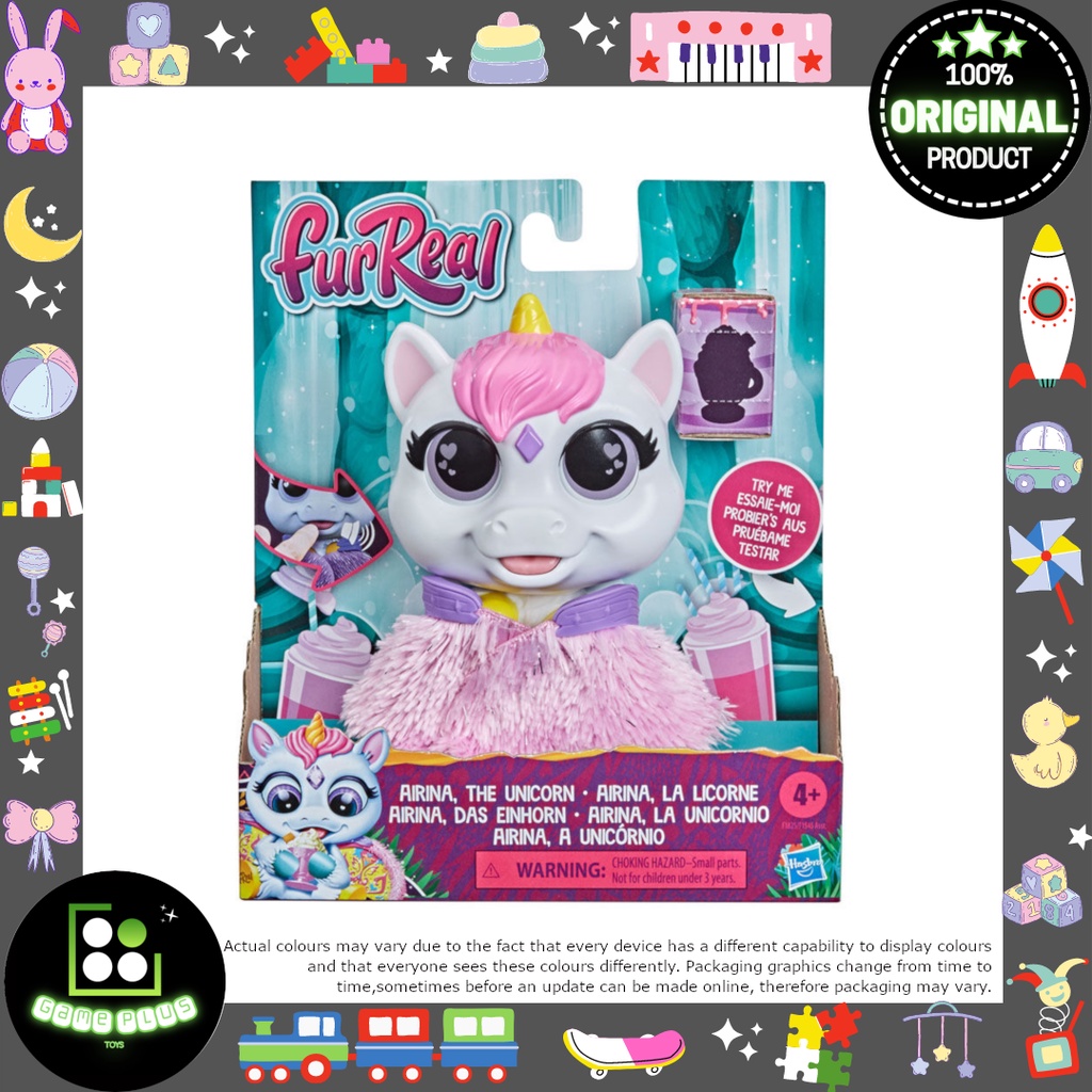 Hasbro furReal Feeding Fantasy Interactive Toy Pet with Sounds and ...