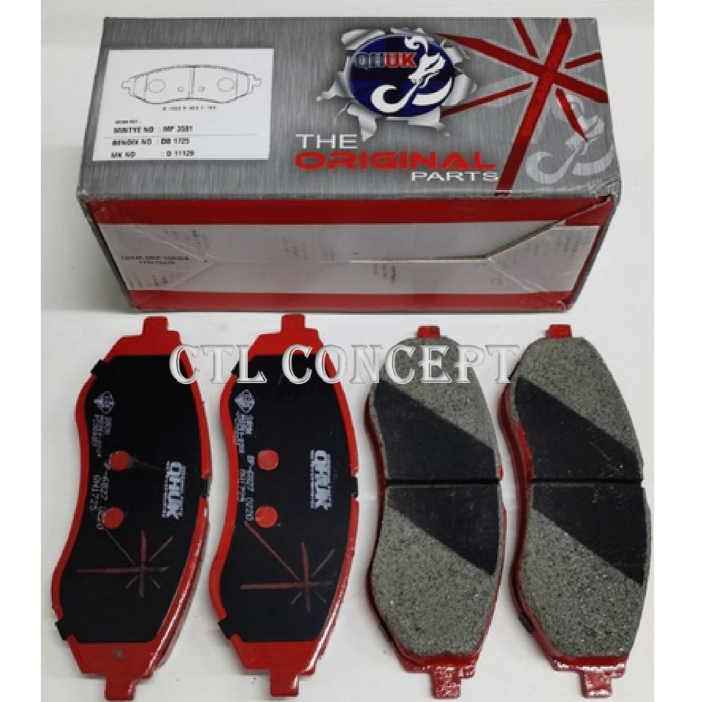 DISC BRAKE PAD PROTON SAGA BLM / SAVVY / AVEO ( FRONT ) | Shopee Malaysia