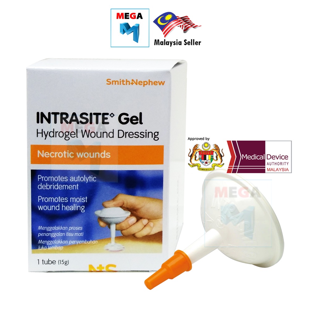Smith & Nephew Intrasite Gel Hydrogel Dressing 1tube x 15g | Shopee Malaysia