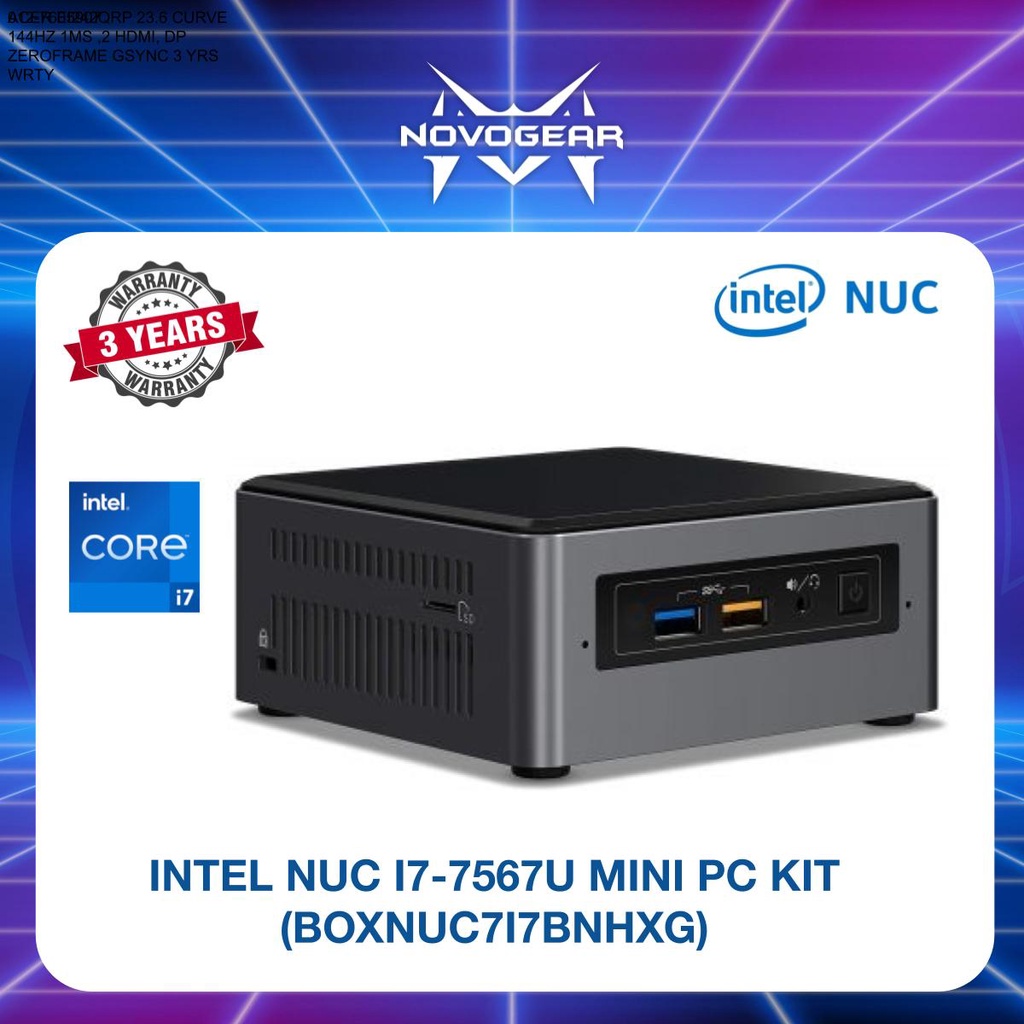 INTEL NUC I7-7567U MINI PC KIT (BOXNUC7I7BNHXG) | Shopee Malaysia
