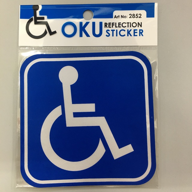 OKU Reflection Sticker | Shopee Malaysia