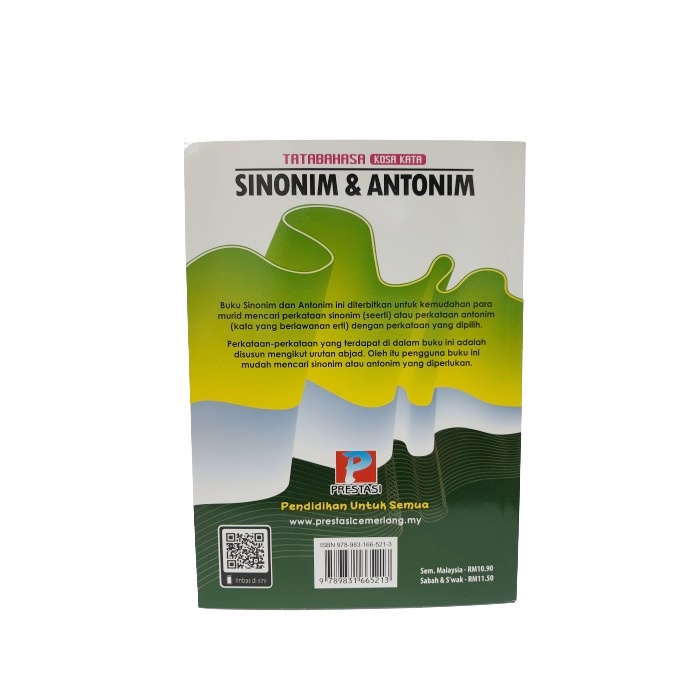 Sinonim dan Antonim Tahap 1 & Tahap 2 Sekolah Rendah Tahun 1 Hingga 6 ...