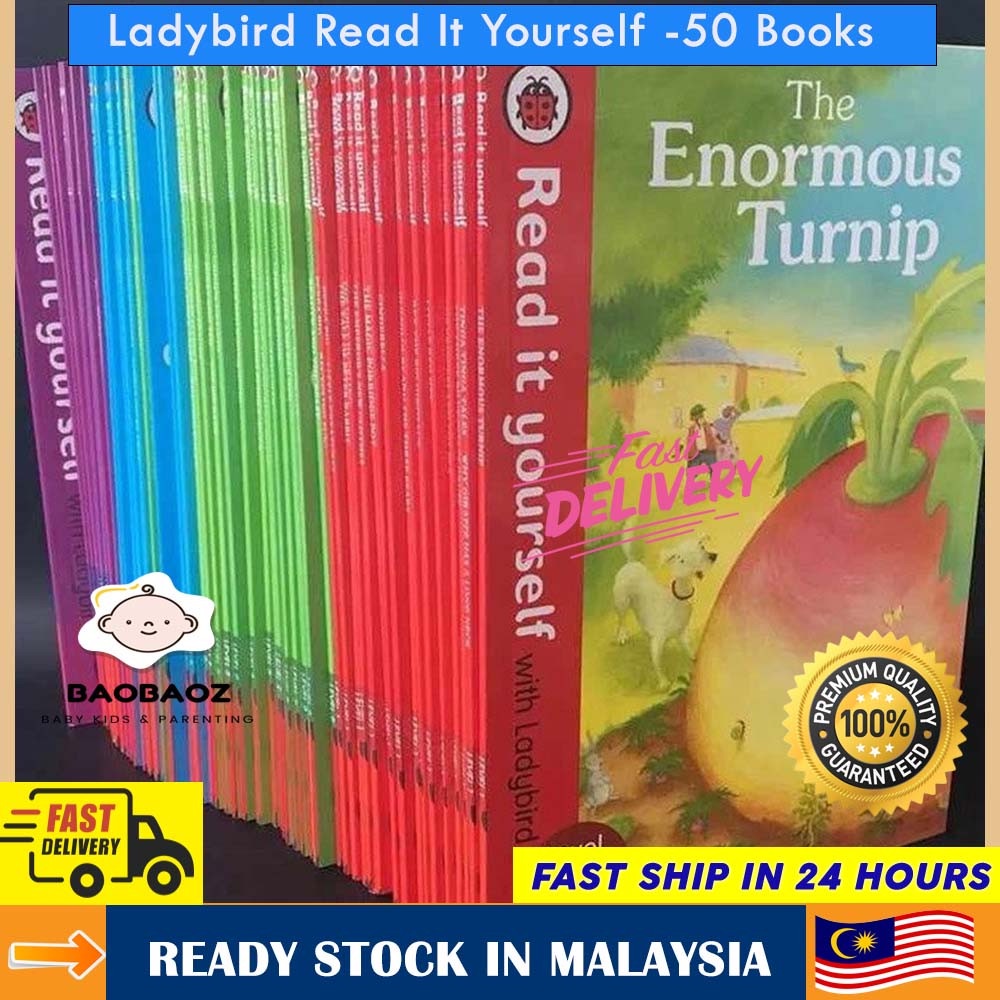 Ladybird Read It Yourself Collection (50 Books) | Shopee Malaysia