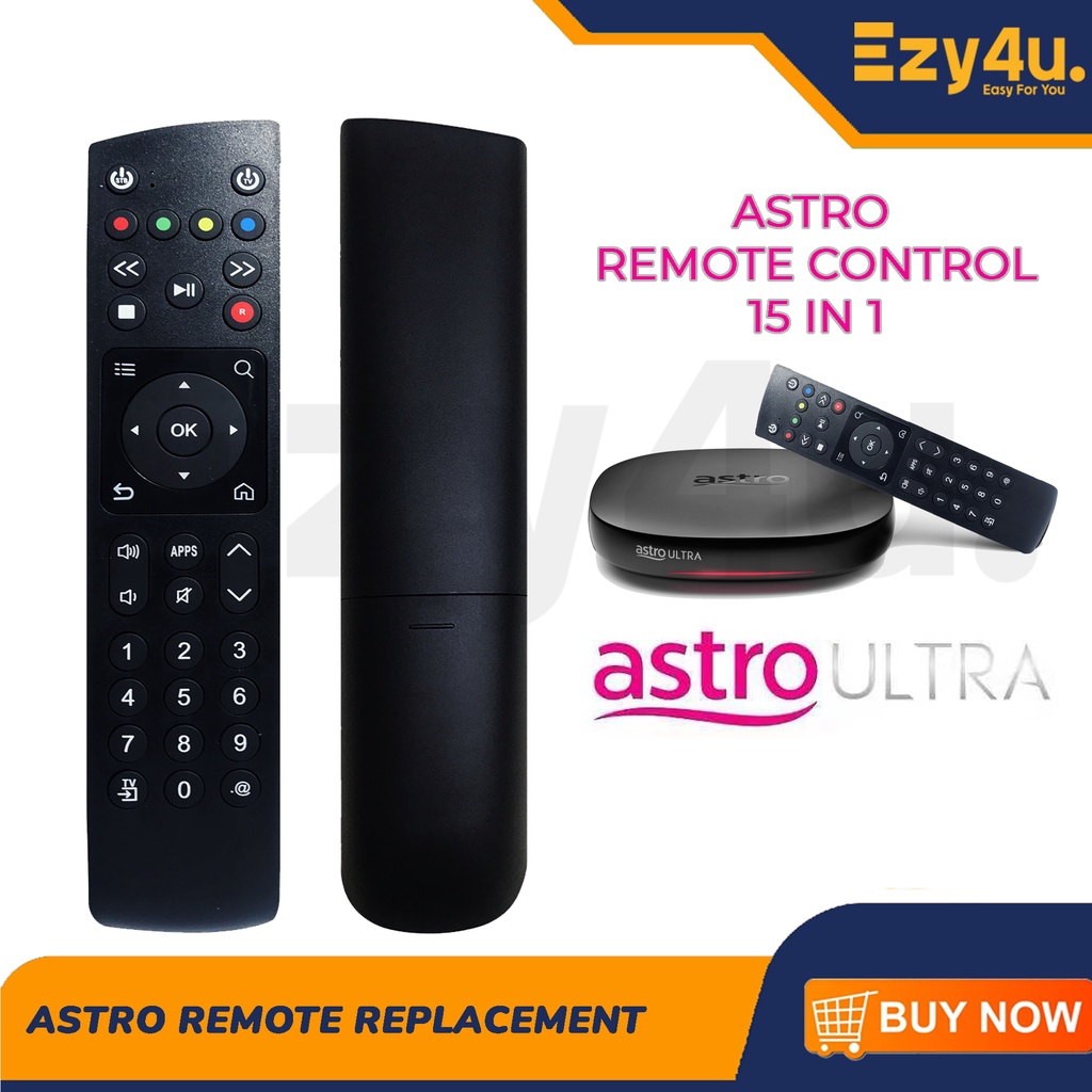 𝗔𝗦𝗧𝗥𝗢 𝗨𝗟𝗧𝗥𝗔 𝗥𝗘𝗠𝗢𝗧𝗘 𝗖𝗢𝗡𝗧𝗥𝗢𝗟 Replacement 15 in 1 Compatible for All Model ...