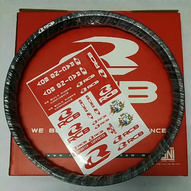 💥🔥PROMO🔥💥 1pc RCB Alloy Rim 1.4×17 (Black) | Shopee Malaysia