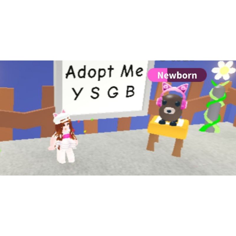 Blue/ Pink Cat Ear Headphones Ultra Rare Petwear ADOPT ME | Shopee Malaysia