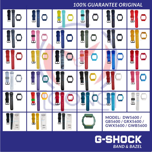 [ORIGINAL] G-SHOCK DW5600 GB5600 GRX5600 GWX5600 GWB5600 PETAK BAND AND ...