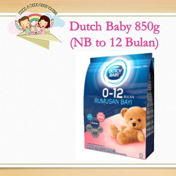 Dutch Baby 0-12 / 6-18 Bulan Rumusan Susulan 850g | Shopee Malaysia