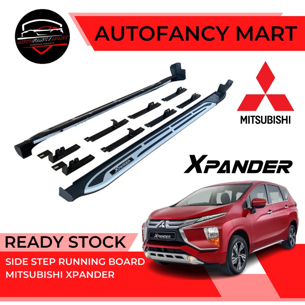 MITSUBISHI XPANDER X-PANDER 2020-2025 FULL BLACK WITH SKIRT SIDE STEP ...