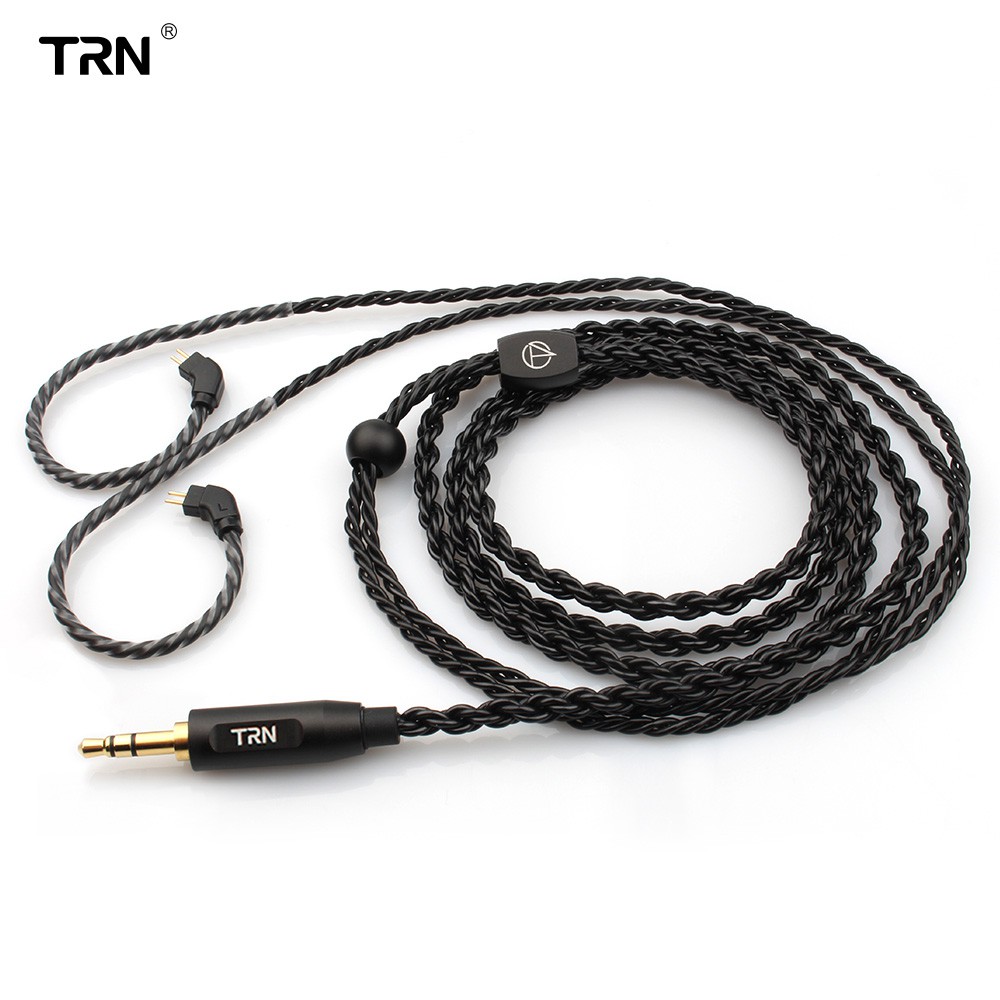 TRN 6 Core Cable Wire Oxygen-Free Copper Braided 2Pin 0.75mm 0.78mm ...