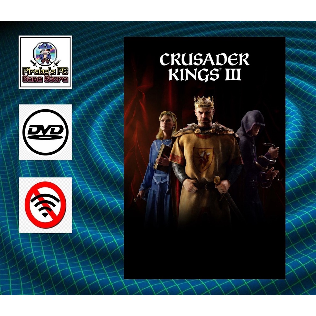 (PC DVD) Crusader Kings III / 3 (Roads to Power DLC Added) | Shopee ...