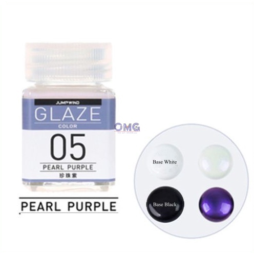 GC01-GC12 Paint Jumpwind Glaze Pearl Color Series Pearl Colour Pearl ...