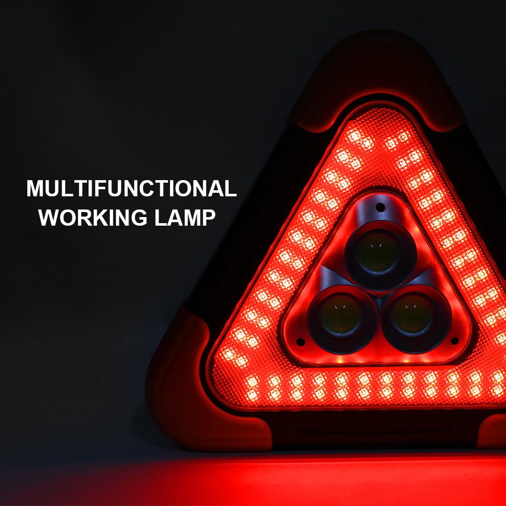 Car Triangle Emergency Warning Lights with LED COB (BIG SIZE and High ...