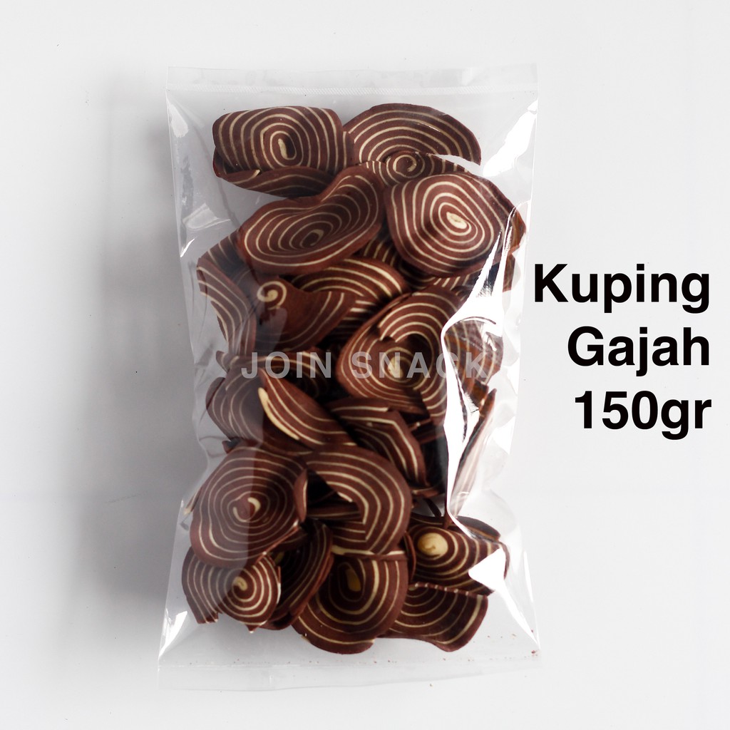Elephant Ears Delicious Snack Delicious Snack Packaging 150gr | Shopee ...